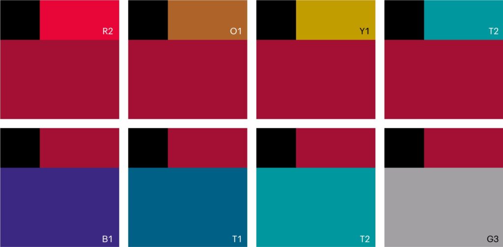 Color Pairings - HBS Identity Guidelines | HBS Identity Guidelines