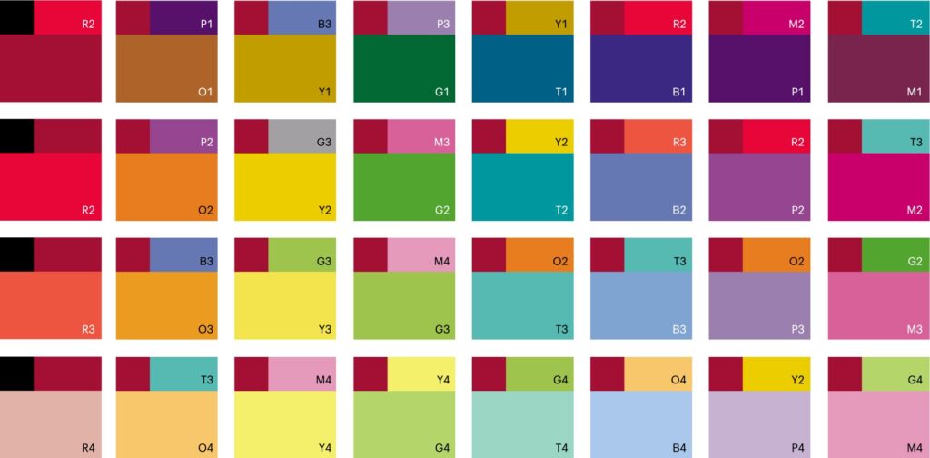 Color Pairings - HBS Identity Guidelines | HBS Identity Guidelines