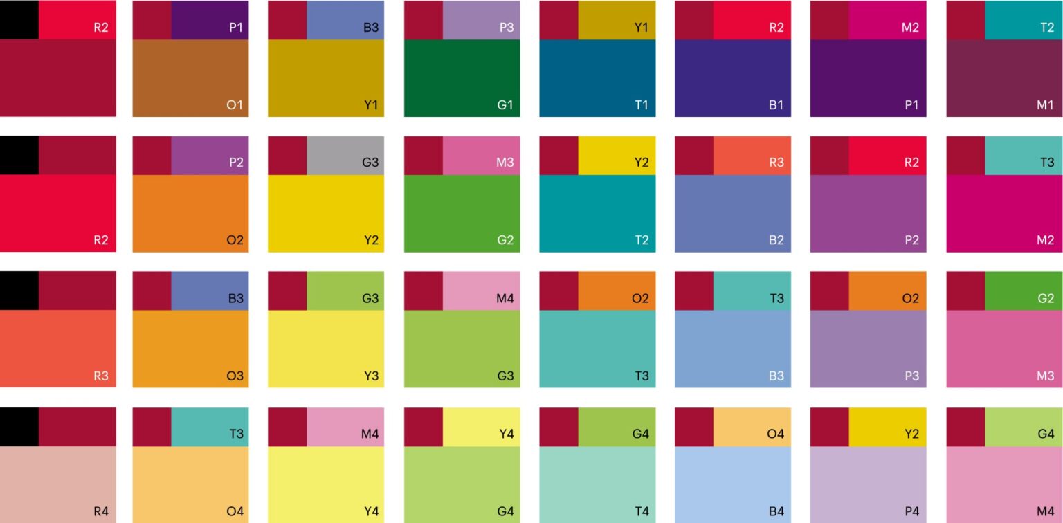 Color Pairings - HBS Identity Guidelines | HBS Identity Guidelines